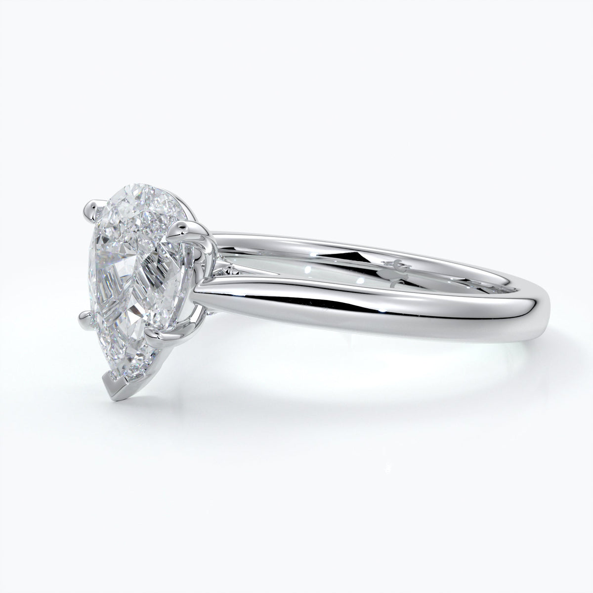 Andrea | 2 Carat Pear Shaped Diamond Ring - Culet Jewellery – Culet ...