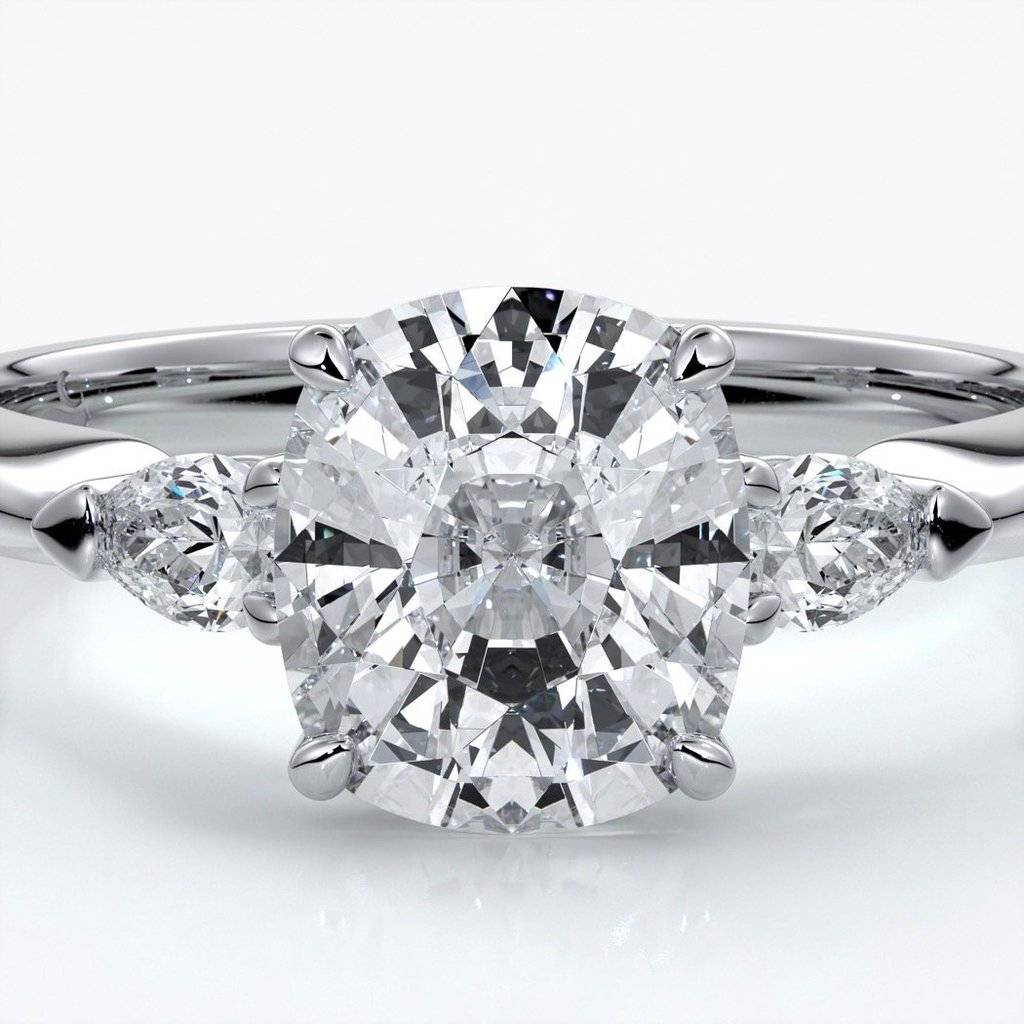 Sophie | 3 Carat Cushion Cut Diamond Ring – Culet Jewellery NZ